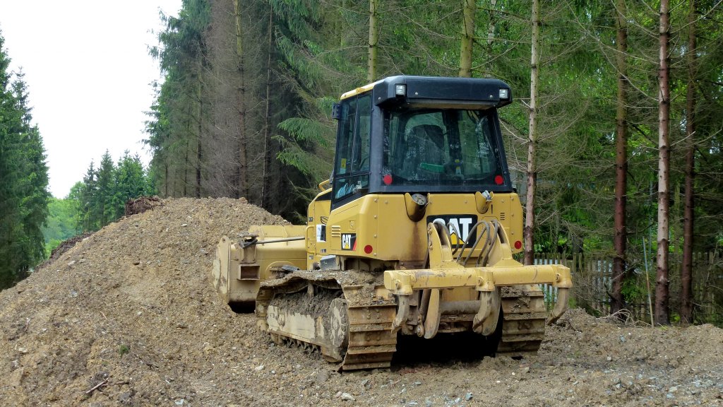 Bagger (Planierraupen) Caterpillar Fotos (3) - Fahrzeugbilder.de