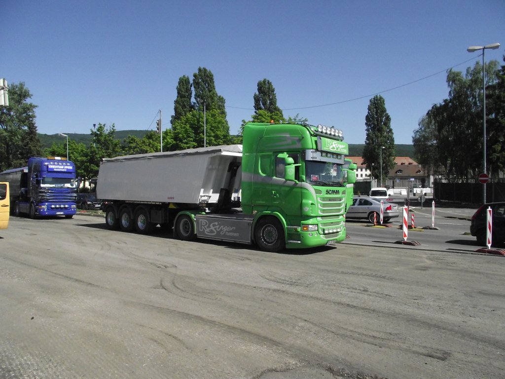 Scania Kippersattelzug Fotos (3) - Fahrzeugbilder.de