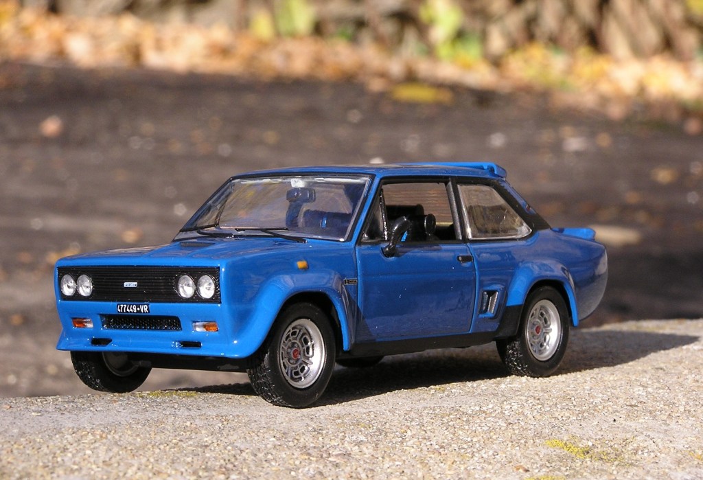 Fiat 134 Abarth Plain Body von Norev in Massstab 1/43. Foto: März 2012 ...