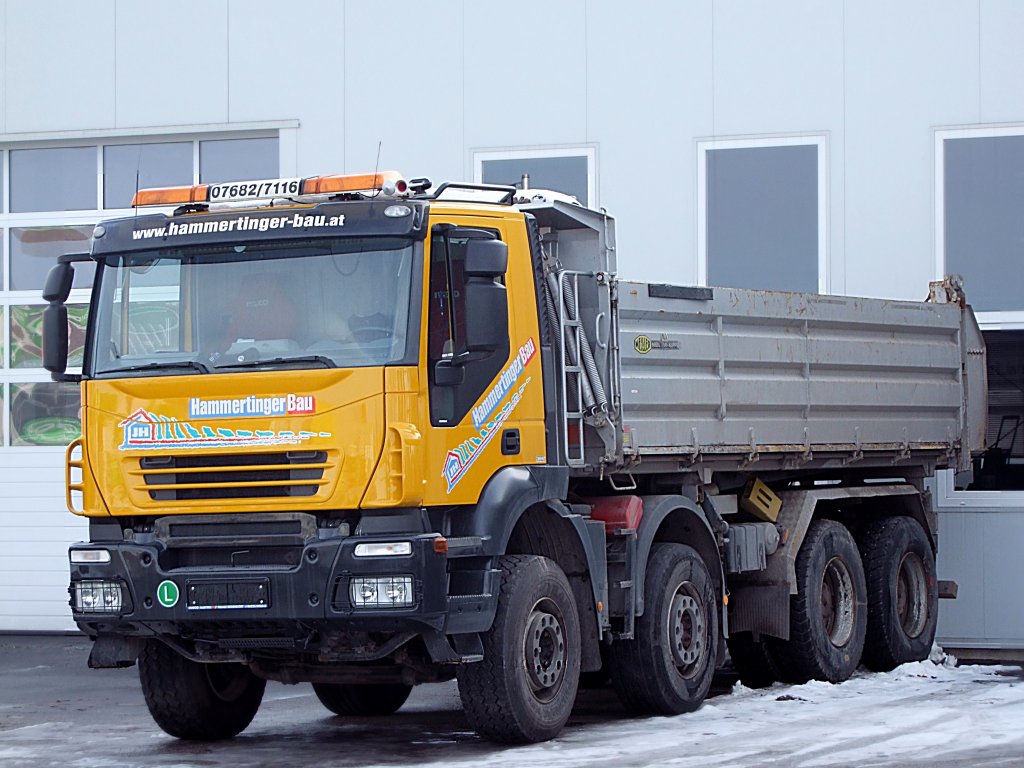 IVECO mit Meiller-kipper;110204 - Fahrzeugbilder.de