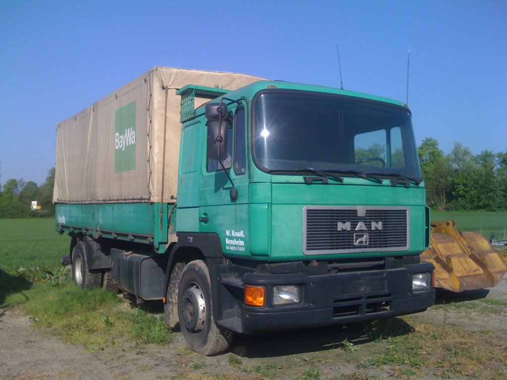 MAN F90 Getreidekipper. - Fahrzeugbilder.de