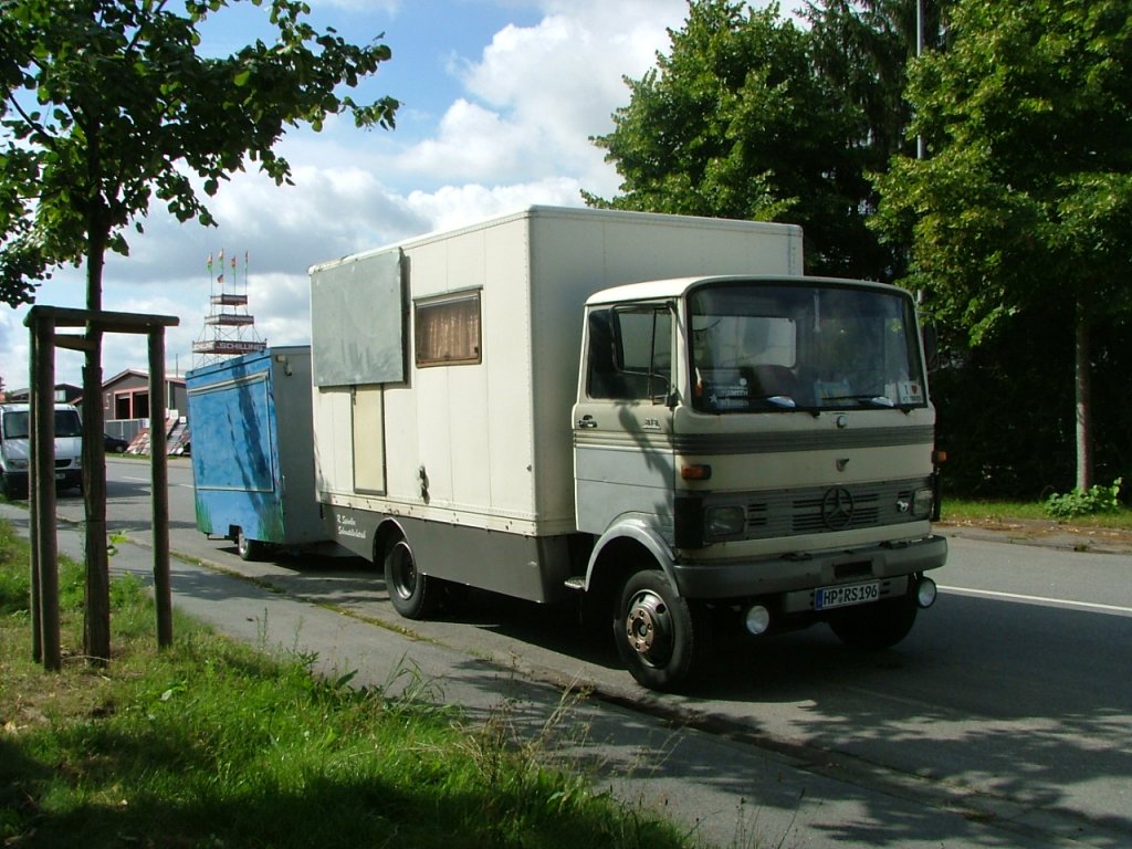 Mercedes-Benz LP 813(28.07.09, Bensheim). - Fahrzeugbilder.de