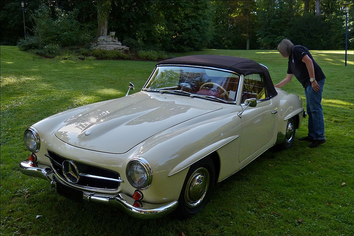 . Mercedes-Benz 190 SL Bj 1959, aufgenomen bei den Classic Days in ...