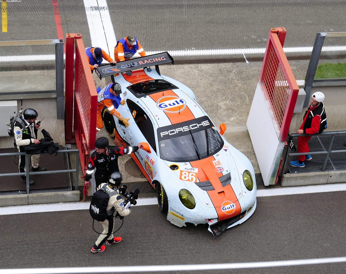 Nr.86 LM GTE-Am, Porsche 991 RSR von Gulf Racing, Michael Wainwright ...
