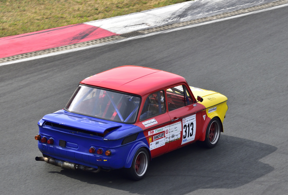 323 Rainer Oesterbeck im NSU TT (Type 67), Kampf der Zwerge, beim Historic Grand Prix Zolder am ...