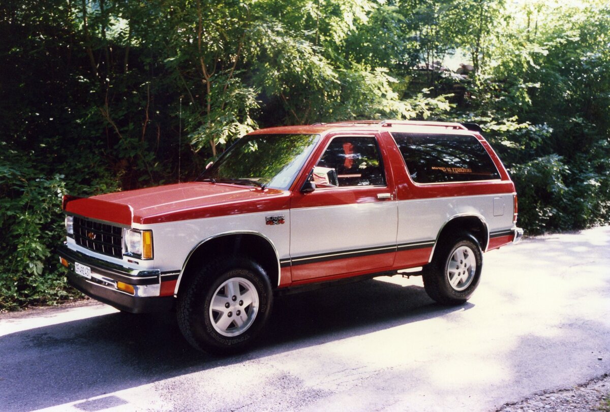 Chevrolet Blazer S-10 1986 - Fahrzeugbilder.de