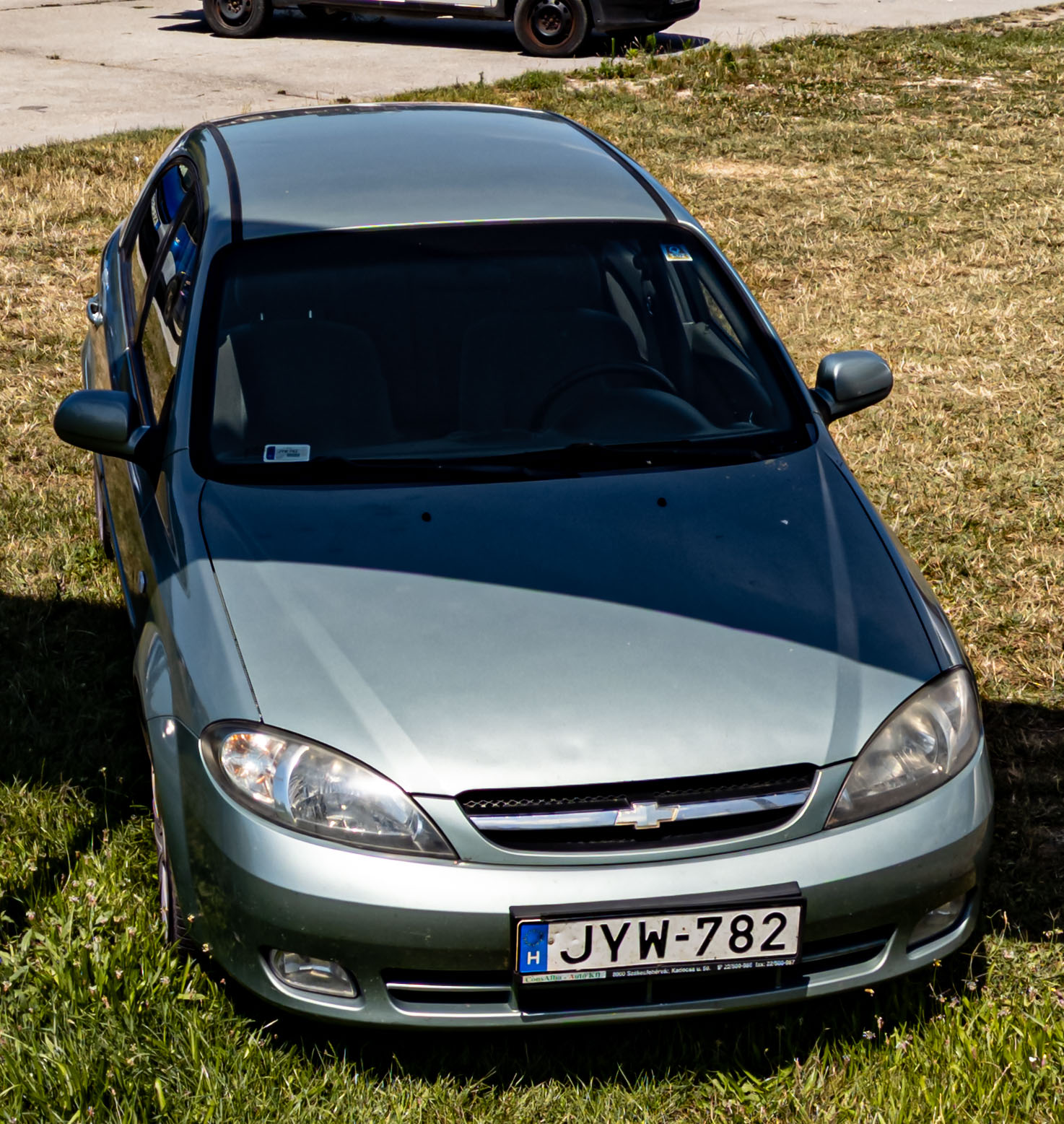 Rückansicht: Chevrolet Lacetti. Foto: November, 2021 - Fahrzeugbilder.de