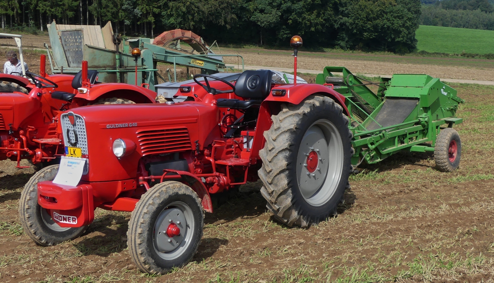 Kartoffelroder Lanz LK 30 Stand Zum Vorf hren Der Kartoffelernte Beim Kartoffelroder Lanz LK 30 Stand Zum Vorf hren Der Kartoffelernte Beim