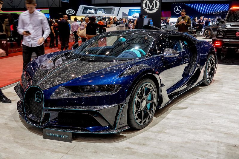 This Insane Mansory-Tuned Bugatti Chiron Costs $4.8 Million