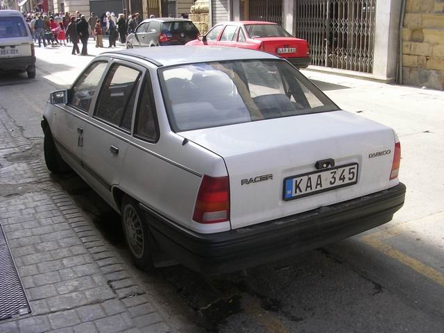 Daewoo Racer - Fahrzeugbilder.de