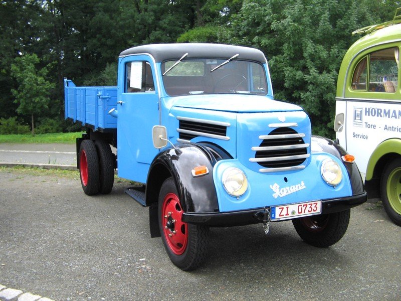 Garant K30 Pritsche in Johnsdorf, 11.08.07 - Fahrzeugbilder.de