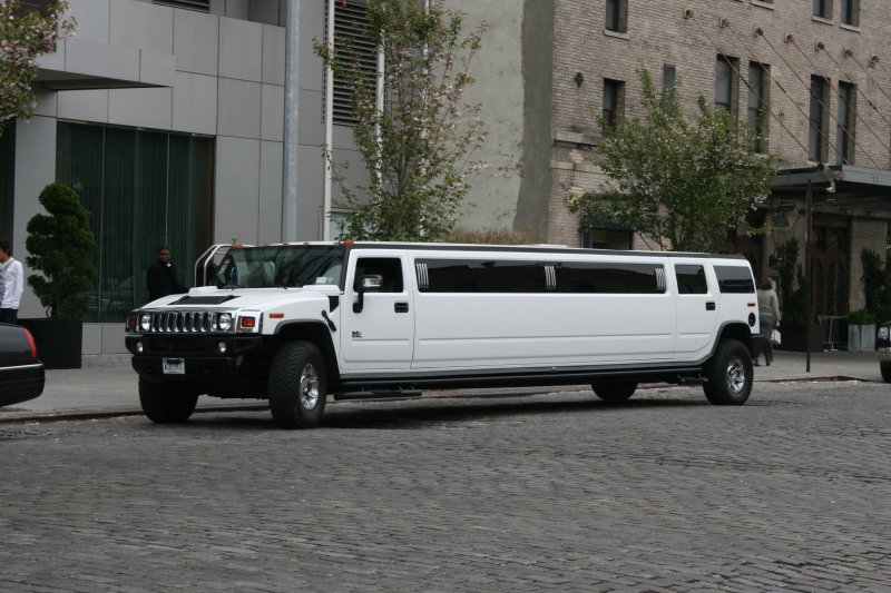 Hummer Stretchlimousine in NewYork - Fahrzeugbilder.de