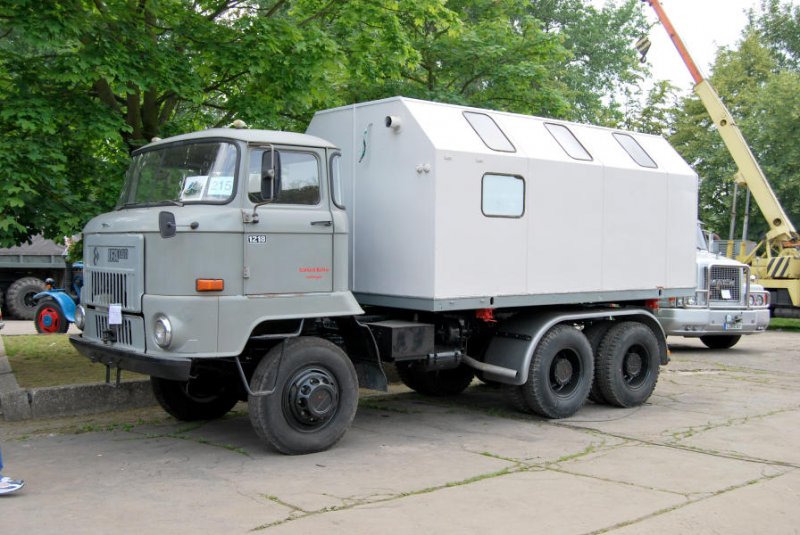 Ifa L60 6x4, Markkleeberg 28.06.09 - Fahrzeugbilder.de
