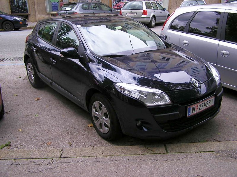 Renault Megane 2009. - Fahrzeugbilder.de